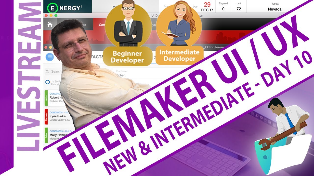 FileMaker UI-UX Design - Beginner Developers - Claris Platform - SEO ...
