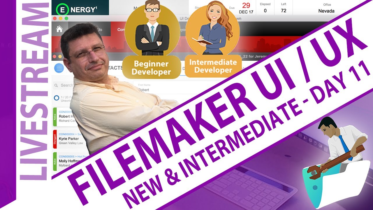 FileMaker UI-UX Design - Beginner Developers - Claris Platform - SEO ...